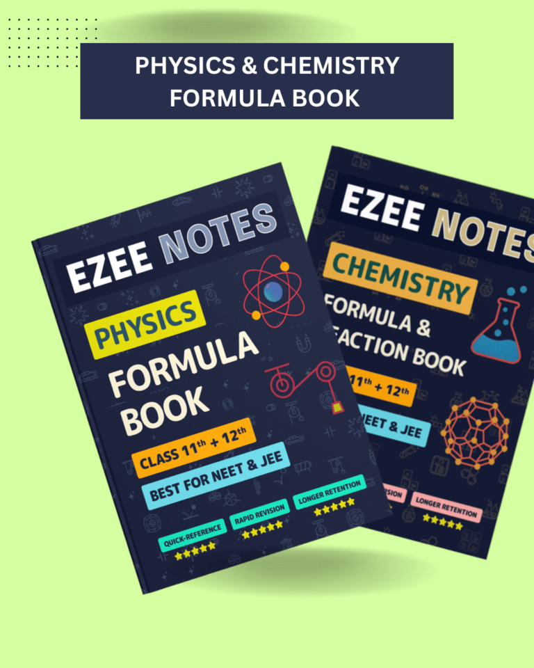 Physics + Chemistry Formula Book – For NEET and JEE – Ezee Notes